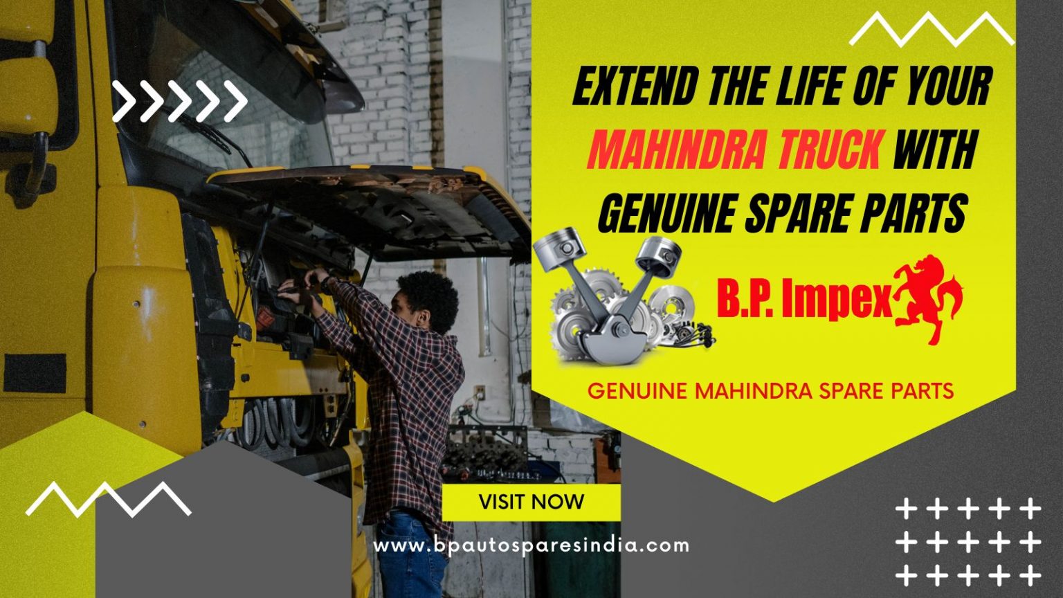 Extend the Life of Your Mahindra Truck with Genuine Spare Parts - BP ...