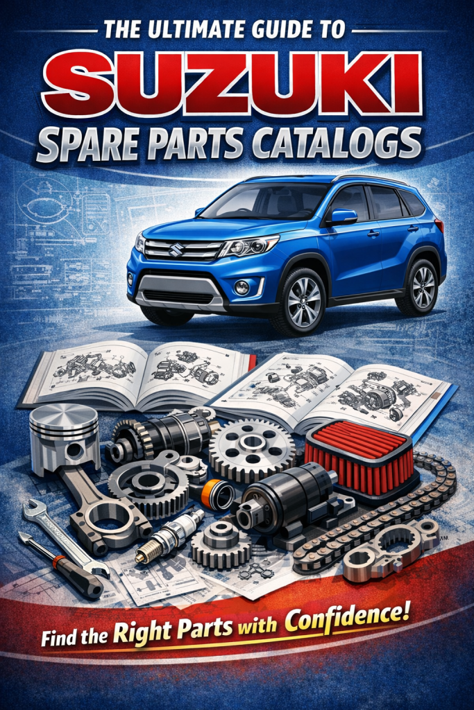 The Ultimate Guide to Suzuki Spare Parts Catalogs - BP Auto Spares India